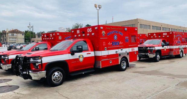 Houston (TX) Fire Department Receives Delivery of Eight New Ambulances ...