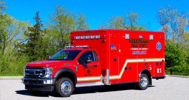 Needham (MA) Fire Department Gets Horton Type 1 Ambulance - EMS Rig