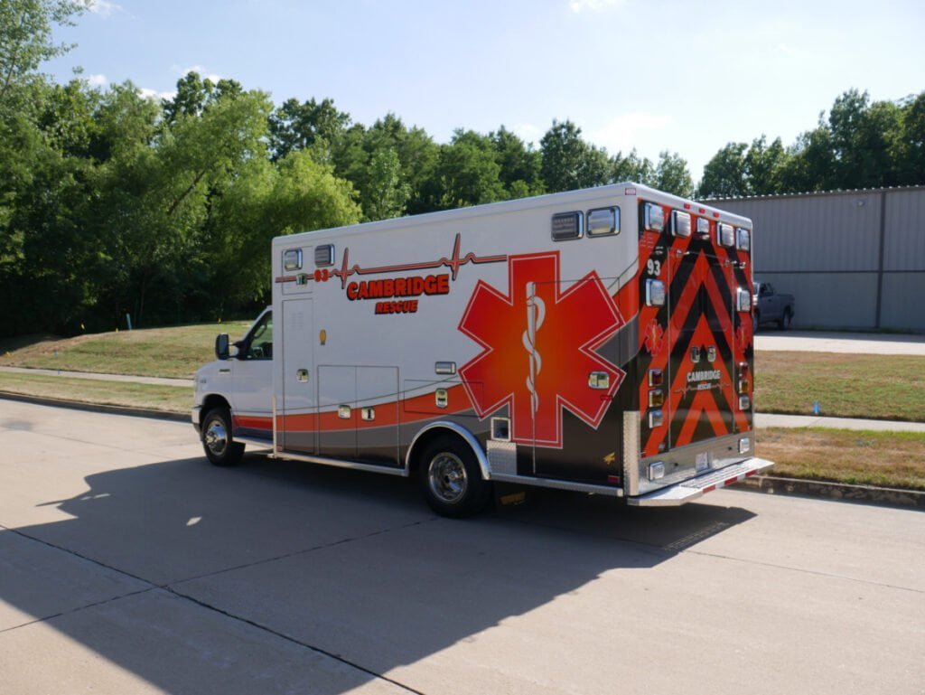 Cambridge (NE) Rescue Service Gets AEV Type 3 Traumahawk Custom Ambulance - EMS Rig
