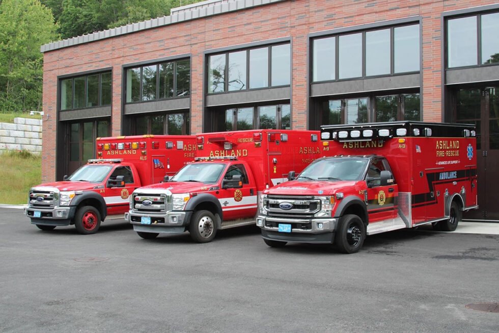 Ashland Fire Dept Gets New 4×4 Ambulance – MetroWest Daily