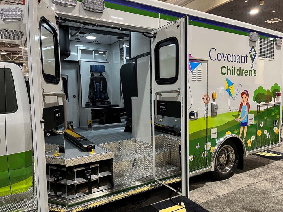 AEV Builds Critical Care Transport Ambulance for Covenant (TX) Children ...