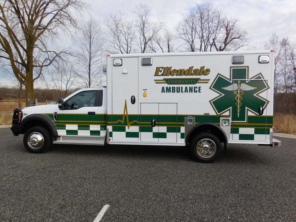 Ellendale (ND) Community Ambulance Service Gets Wheeled Coach Type 1 ...