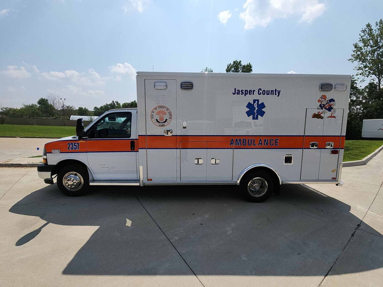 Jasper County (IL) Ambulance Service Adds Third AEV Traumahawk to Its ...
