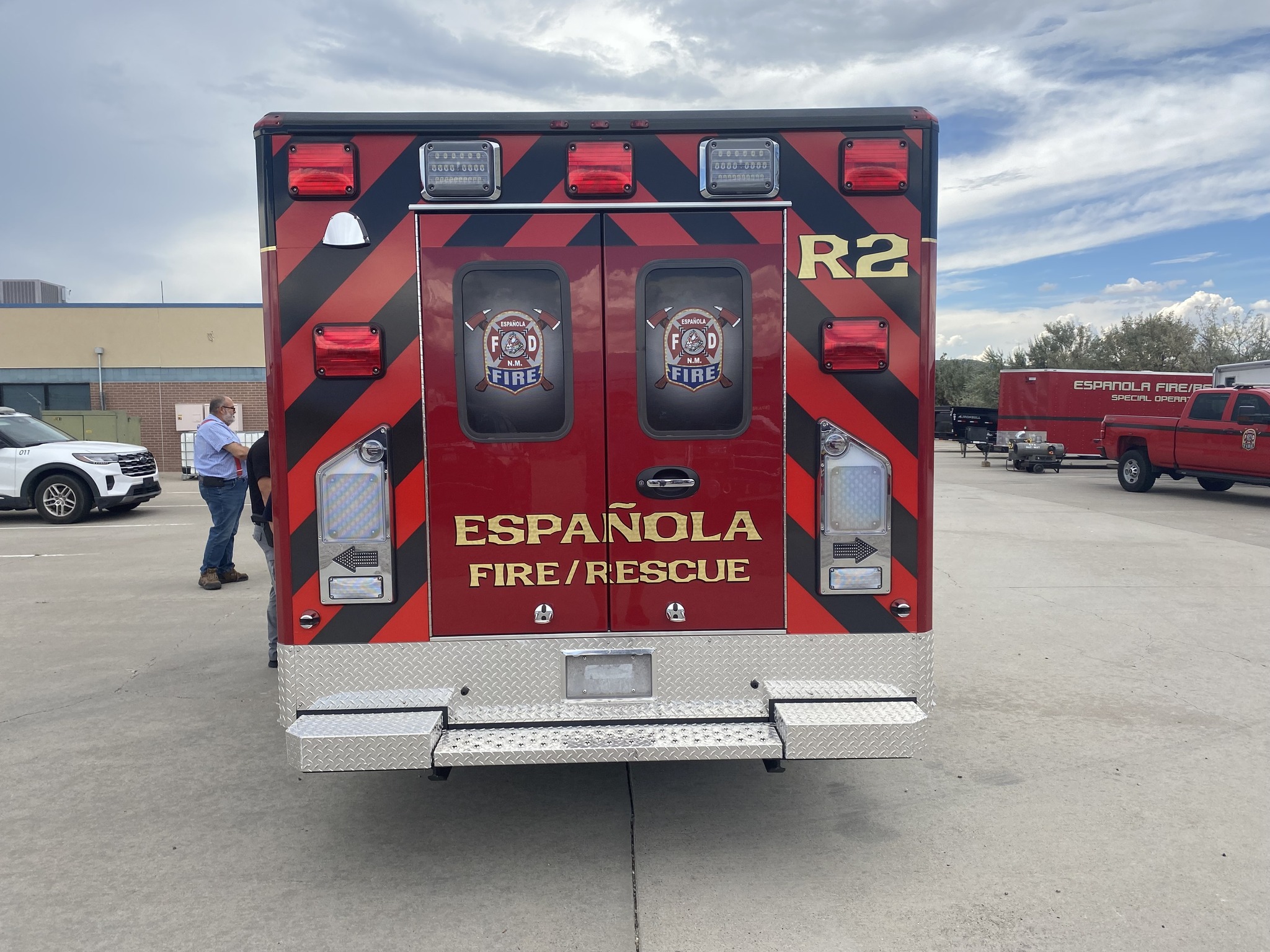 Espanola (NM) Fire/Rescue Puts Wheeled Coach Ambulance in Service - EMS Rig